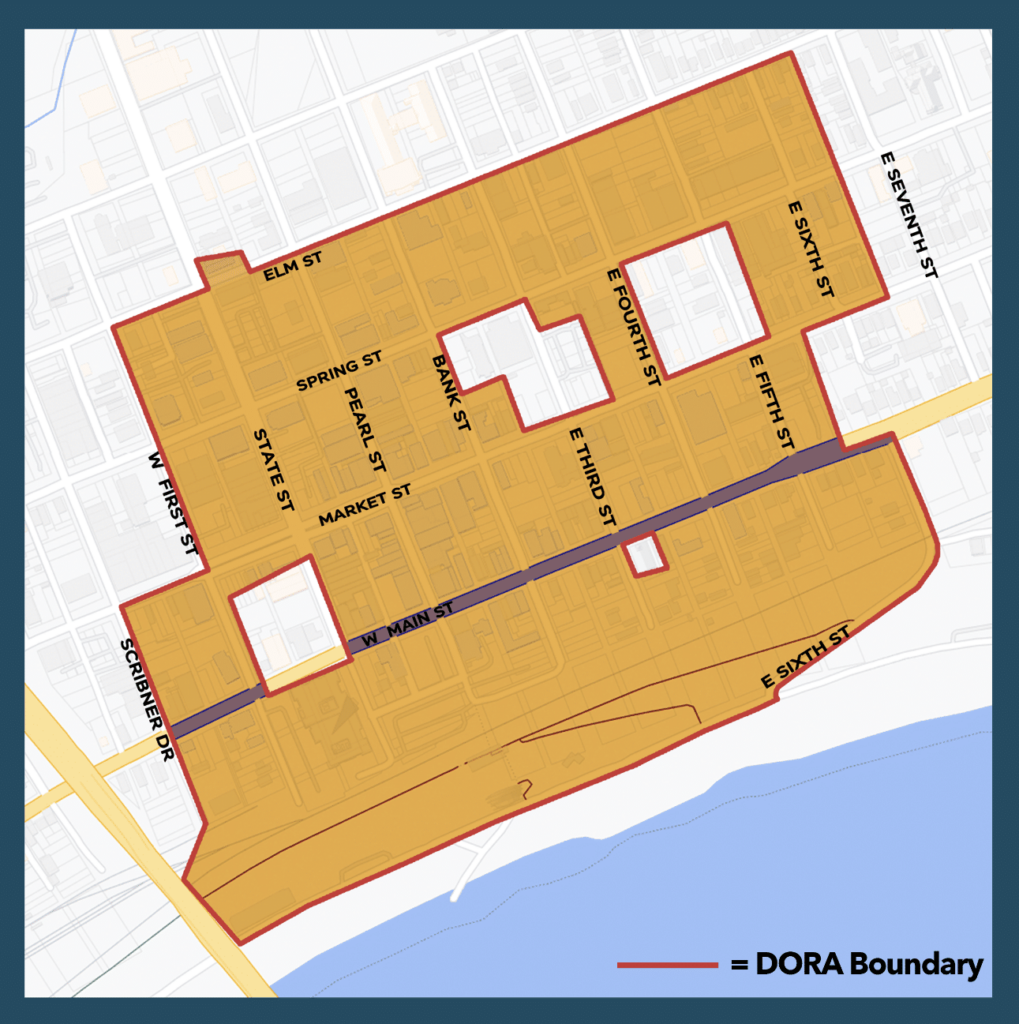 Designated Outdoor Refreshment Area (DORA) - City of New Albany
